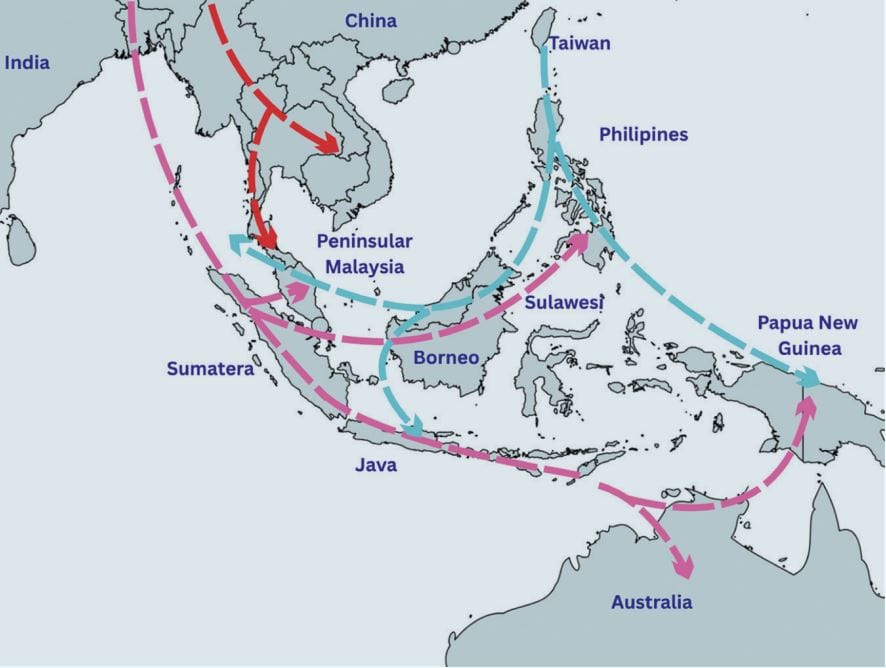 Mapping Prehistoric Human Settlements on the Malay Peninsula with DNA ...